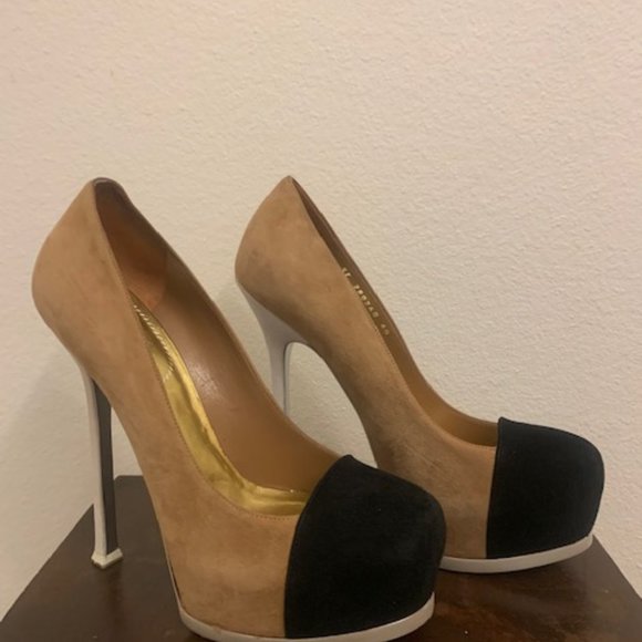 Yves Saint Laurent | Shoes | Ysl Yves Saint Laurent Tribtoo Suede ...